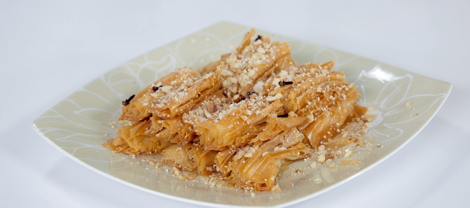 Easy Made Diples (Greek Pastry Sweet) with Fillo Beirut - Evoiki Zimi